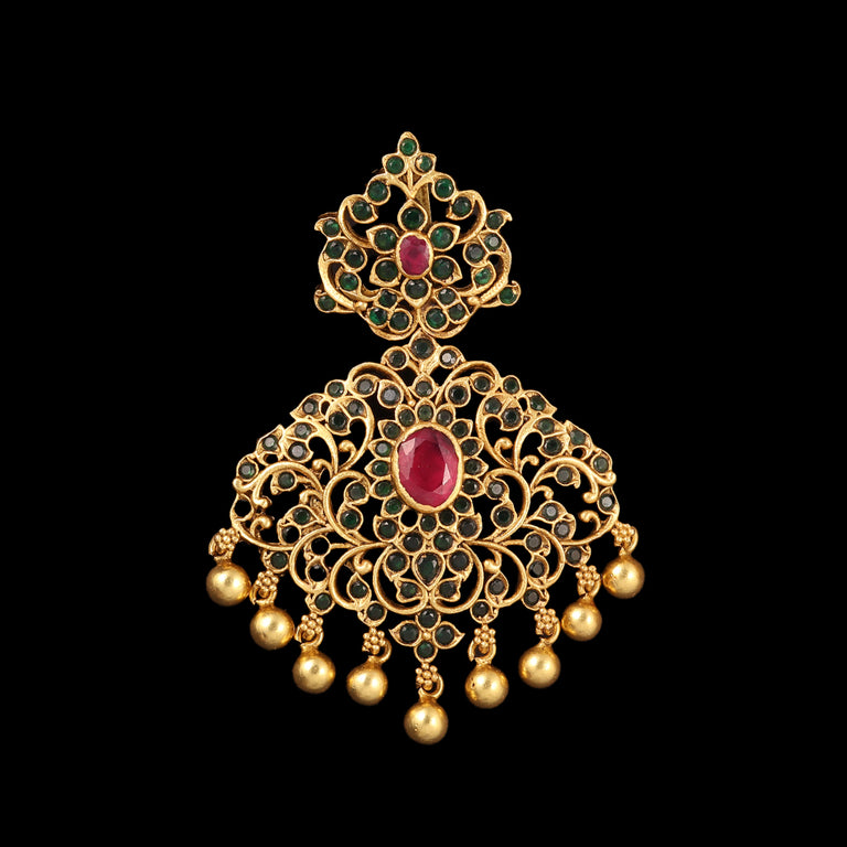 CUBIC TEMPLE PENDANT – Aira by Navrathan