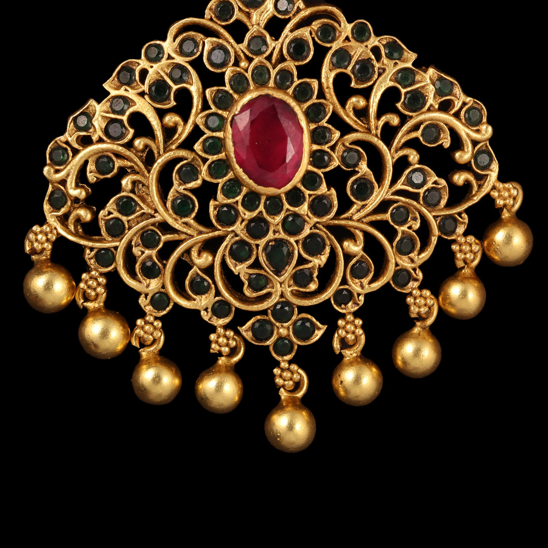 CUBIC TEMPLE PENDANT – Aira by Navrathan