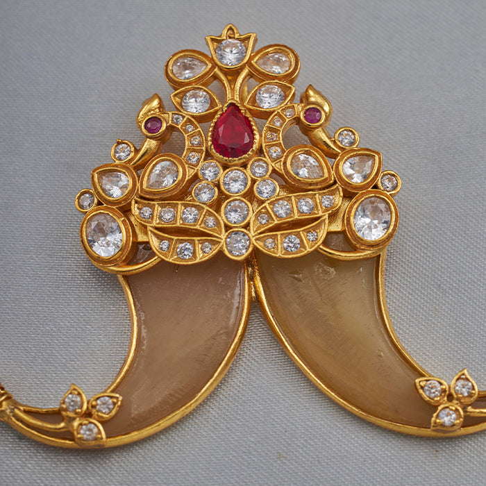 SILVER ANTIQUE PULIGORU PENDANT – Aira by Navrathan